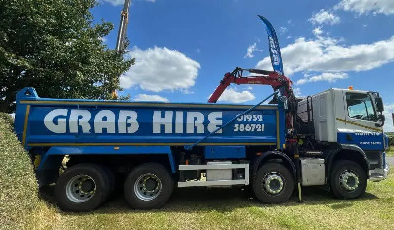 Grab Lorry Hire & Muck Away In Shropshire!