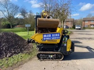 Power Barrow/ Tracked Dumper Hire - MSM Hire