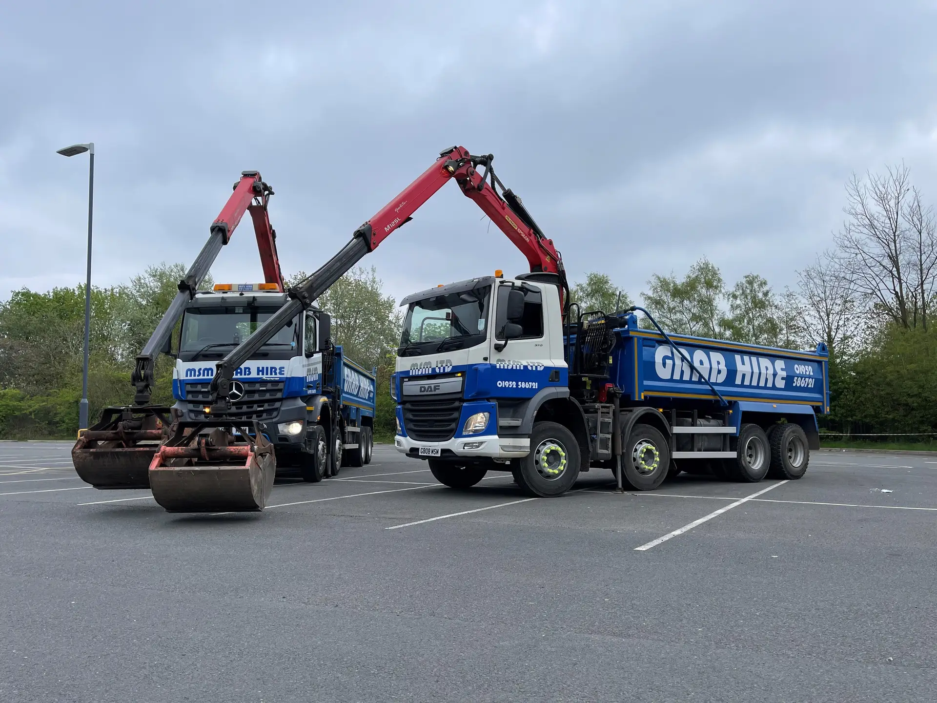 Grab Lorry Hire & Muck Away In Shropshire!